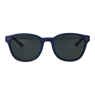 Emporio Armani Phantos Sonnenbrille - - Accessories - Herren - Blau - 53 MM