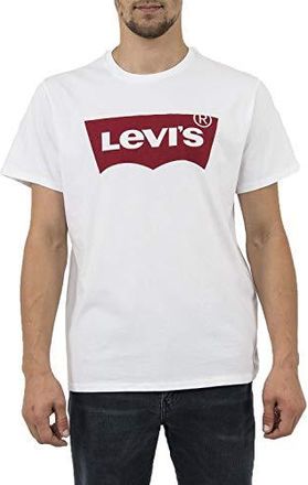 Levi's Graphic Set-in Neck Homme T-shirt, Blanc, XXS