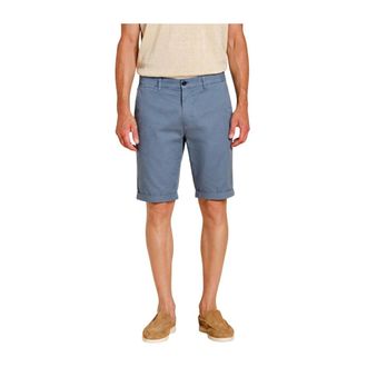 Mason's Homme, Shorts, Bleu, Taille: XL London Chino Bermuda
