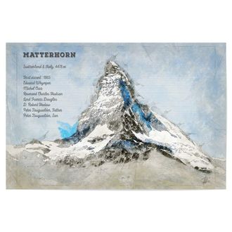 artboxONE Poster 30x20 cm Natur Matterhorn Mountain hochwertiger Design Kunstdruck - Bild Mountains Adventurer Alpine