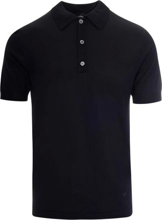Emporio Armani Homme, Tops, Bleu, Taille: XL Polo Chemises