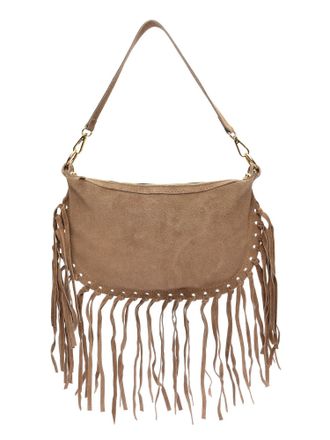 Roberta M Beige Rindsledertasche