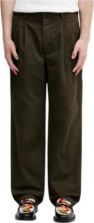 C.P. Company C.p. Company, Homme, Pantalons, Vert, Taille: L Wide Pantalons