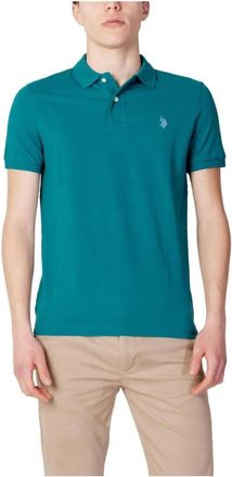 U.S.Polo Association U.s. Polo Assn., Homme, Tops, Bleu, Taille: S Polo Classique Piqué Manches Courtes