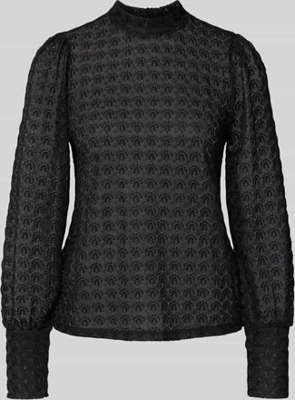 Vero Moda Regular Fit Spitzenbluse mit Mock Neck Modell BECCA