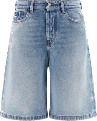 Diesel Femme, Shorts, Bleu, Taille: W28 De-Sire-Short Bermuda Shorts