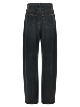 Maison Margiela Asymmetrical Structure Jeans - Charcoal