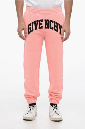 Givenchy Brushed Cotton Sweatpants with Logo Patch size Xs
