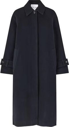 Sams&oslash;e & Sams&oslash;e Manteau Au Genou - Blanc