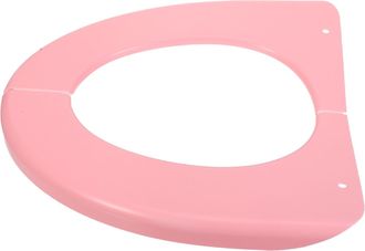 Cabilock Waschbare Wc Sitzauflage Gepolstert Faltbare rutschfeste Toilettensitzauflage f&uuml;r Zuhause und Reisen Komfortables Waschbares Wc Sitzkissen