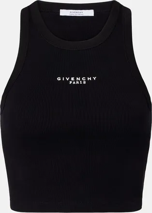 Givenchy Cropped-Top aus Baumwoll-Jersey