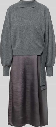 HUGO BOSS Körpernahes Freizeitkleid aus Schurwoll-Kaschmir-Mix Modell FIALINA