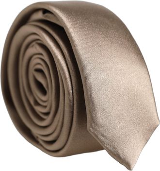 Dolce & Gabbana Silk Necktie - Brown