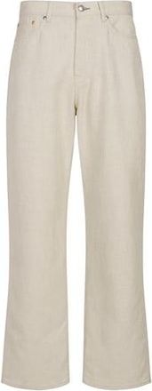 Paul Smith Pantalon large en coton et lin