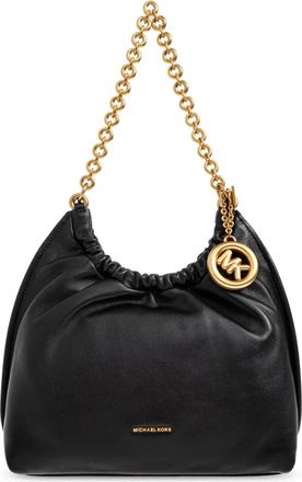 Michael Kors Femme, Sacs, Noir, Taille: ONE Size Sac Bandouli&egrave;re Cha&icirc;ne Indie