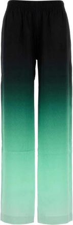 Casablanca Femme, Pantalons, Multicolore, Taille: 38 FR Drawstring Trouser