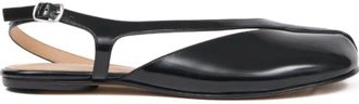 Maison Margiela Slipper & Pantoletten - Tabi Flat Slingback Black - Gr. 36,5 (EU) - in Schwarz - f&uuml;r Damen