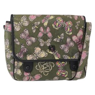 Loewe Pre-owned Leder Cross Body Bag - - Pre-owned - Damen - Gr&uuml;n - ONE SIZE