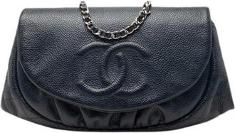 Chanel Sac bandouli&egrave;re vintage Pre-owned - Femme - Pre-owned - Bleu - Taille: ONE Size