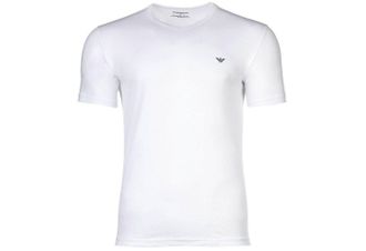 Emporio Armani T-Shirt Herren T-Shirt 2er Pack Baumwolle CORE LOGOBAND (Packung, 2er Pack)