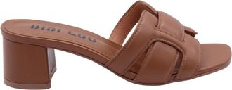 Bibi Lou Femme, Chaussures, Brun, Taille: 37 EU Coloma Heeled Mule