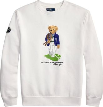 Ralph Lauren Homme, Sweatshirts et sweats &agrave; capuche, Blanc, Taille: M SweaT-shirts