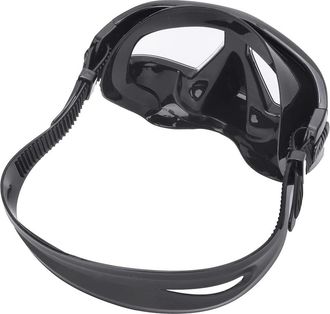 CHICIRIS Professionelle Freitauch-Antibeschlag-Tauchmaske mit Großer Sicht, Leichte Harzlinse, 180-Grad-Sicht, Zum Schnorcheln und für Erwachsene (Black)