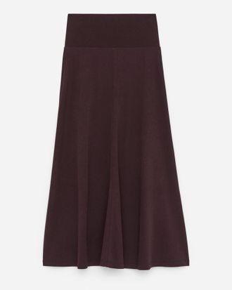 Arket Flie&szlig;ender Maxirock -Rot