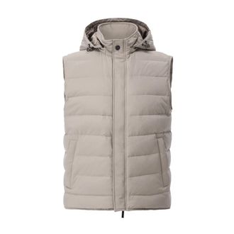 Maurizio Baldassari Daunen-Steppweste - - Jackets - Herren - Beige - XL