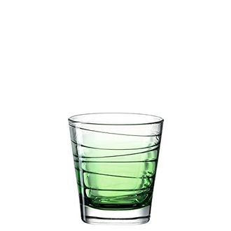 Leonardo Leonardo Vario Struttura 026840 Verre à eau en verre coloré Vert 250 ml
