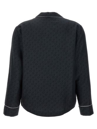 Off-white Womens Black Silk Blouse