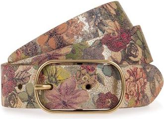 Vanzetti Leather Belt W90 Gold - Multicolor