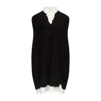 Maison Margiela Damen, Kleider, Schwarzk, SGr&ouml;&szlig;e