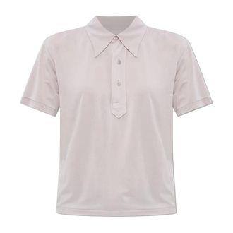 Maison Margiela Femme, Tops, Violet, Taille: 42 FR Polo