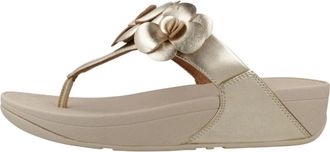 FitFlop Femme, Chaussures, Beige, Taille: 38 EU Lulu Flower Toe-Post Sandal