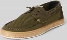 Bullboxer Bootsschuhe mit Label-Detail