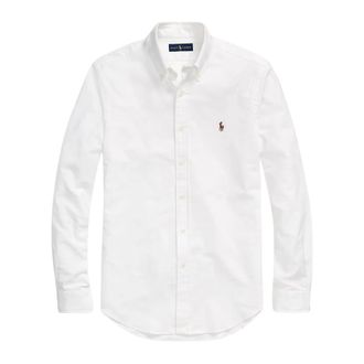 Ralph Lauren Homme, Chemises, Blanc, Taille: XL Classic White Shirt