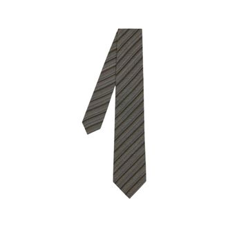 Paul Smith Gestreifte Seidenkrawatte - - Accessories - Herren - Grau - ONE SIZE