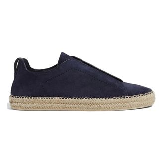 Ermenegildo Zegna Homme, Chaussures, Bleu, Taille: 42 EU Espadrilles Triple Stitch