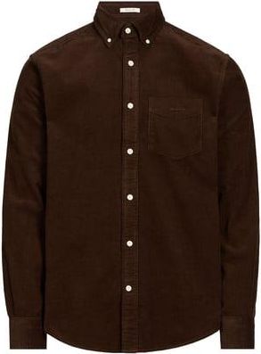 GANT amerikanisches Baumwollkragenhemd - braun