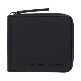 A|X Armani Exchange Rei&szlig;verschluss-Portemonnaie - - Accessories - Herren - Schwarzk - ONE SIZE