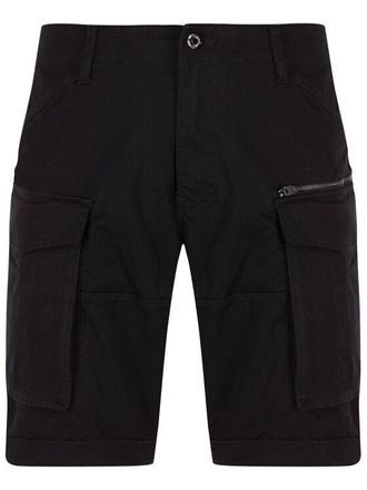 G-Star Raw Stoffshorts Rovic Zip D08566-5126-990 Schwarz Relaxed Fit