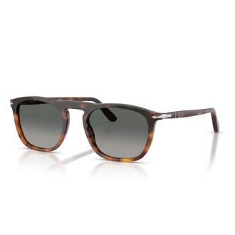 Persol unisex, Accessoires, Brun, Taille: 55 MM Lunettes de soleil carr&eacute;es en ac&eacute;tate