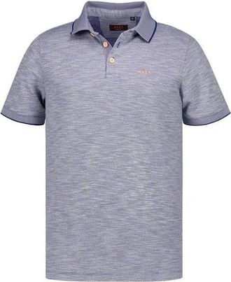 N.Z.A. Herren Polo-Shirt blau