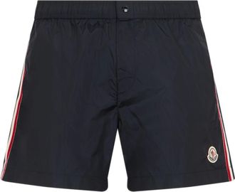 Moncler Homme, Maillots de bain, Bleu, Taille: S Pantalons