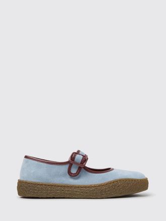 Camper Peu Terreno Mary Jane-Schuhe aus Wildleder mit verstellbarem Riemen