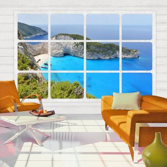 Artgeist Fotomurale - Window On The World - 400x280