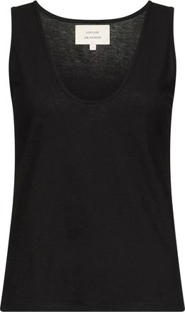 Loulou Studio Femme, Tops, Noir, Taille: 42 FR Albia Tank Top