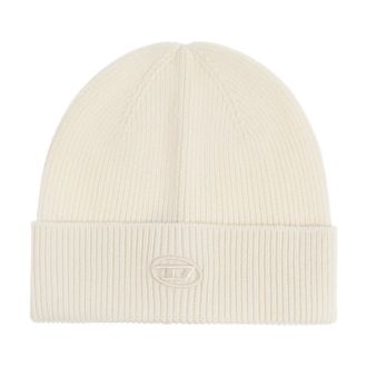 Diesel Femme, Accessoires, Beige, Taille: ONE Size K-Coder-Fully B Beanie