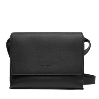 Calvin Klein Umh&auml;ngetasche Calvin Klein Micro Pebble Messenger 27 LV04D3034G Schwarz